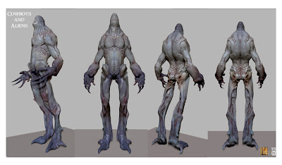 Scott Patton Design: Cowboys and Aliens, well, pretty much just aliens