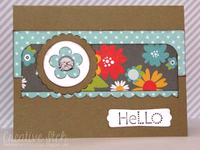 Creative Itch: 'Hello' Card
