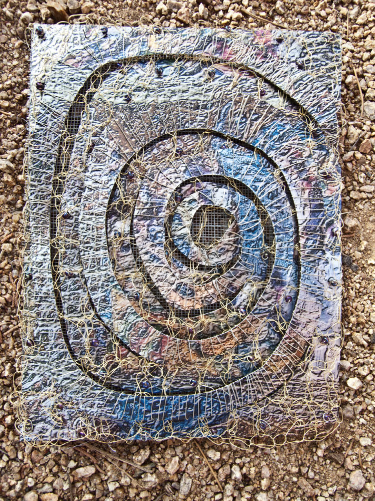 Kathyanne White: Printed Metal Collage