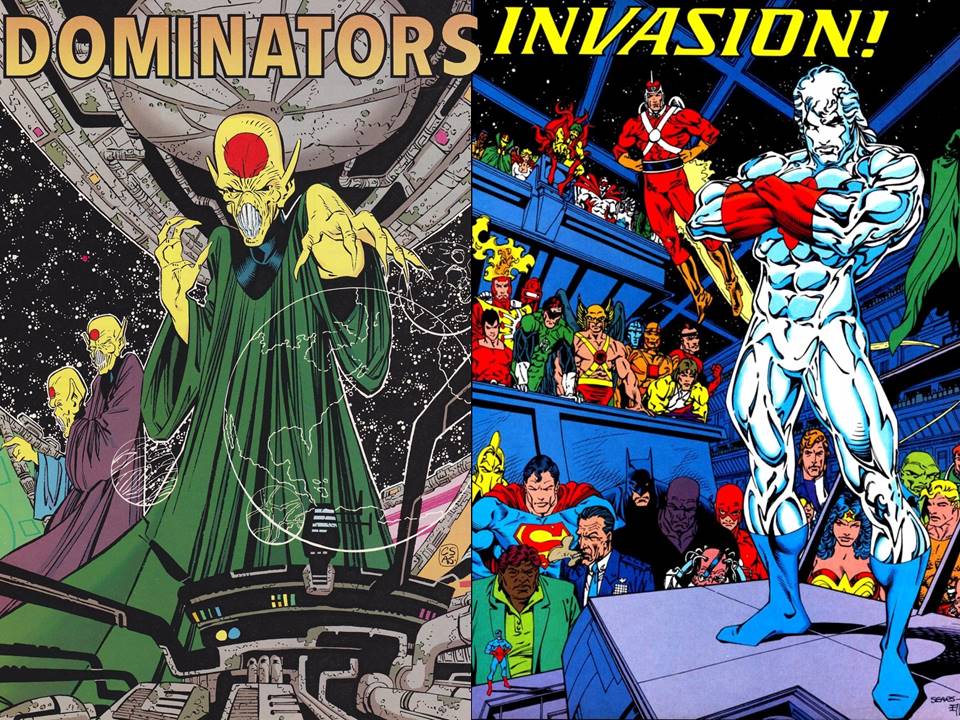 Dave's Comic Heroes Blog: DC Invasion Crossovers Extra