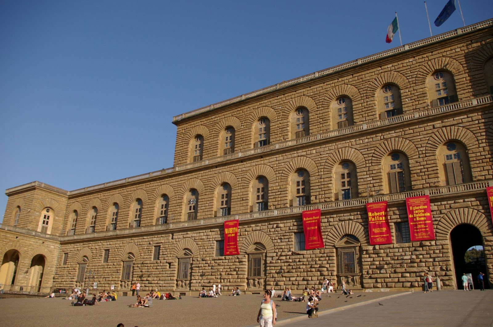El Palacio Pitti y Los Jardines Boboli