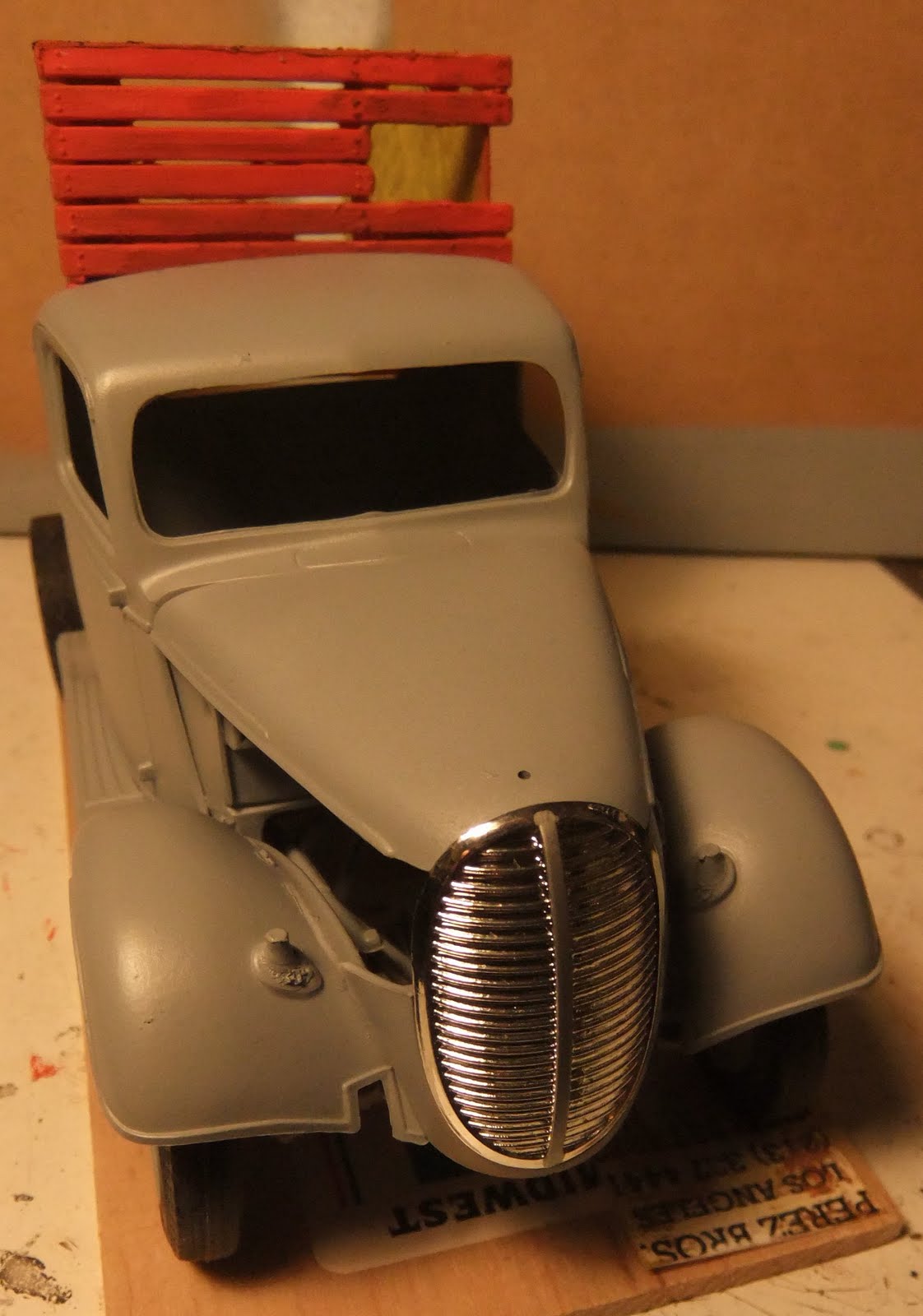 Mr. Red Primer - MODEL NERD: 1938 Ford Truck