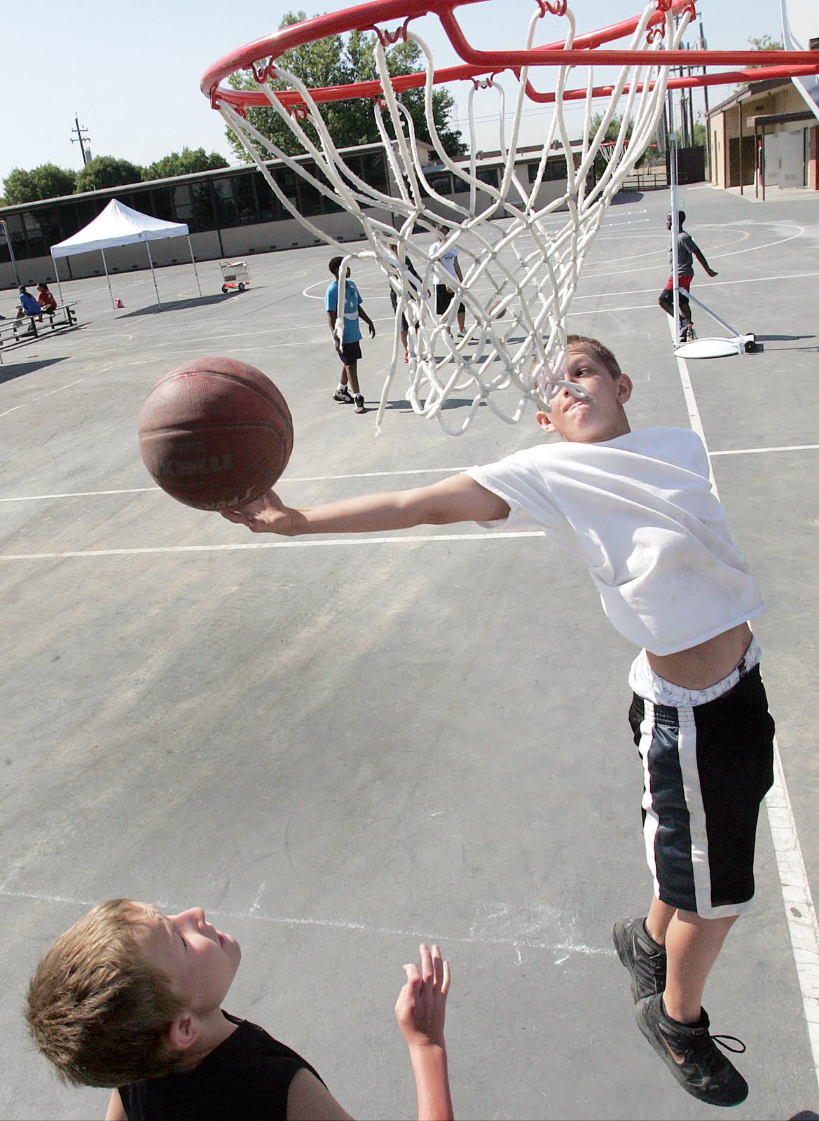 Snapshots: Above the rim