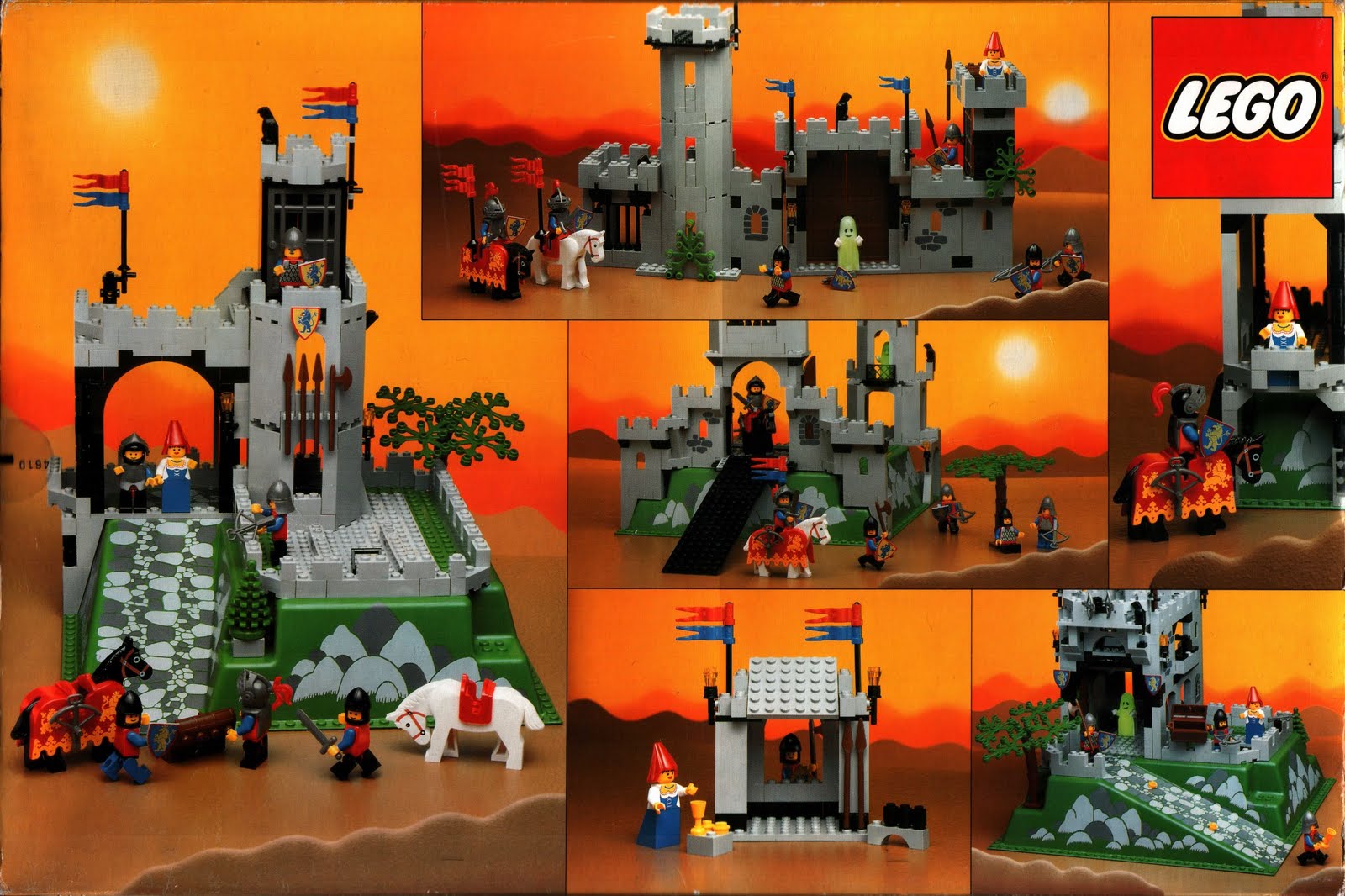 Steve's LEGO Blog: The Lego Castle Crusaders Sets 1984-1992