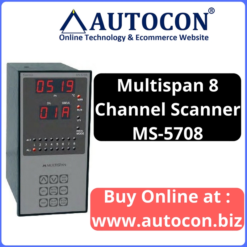 Multispan 8 Channel Scanner MS-5708 ....