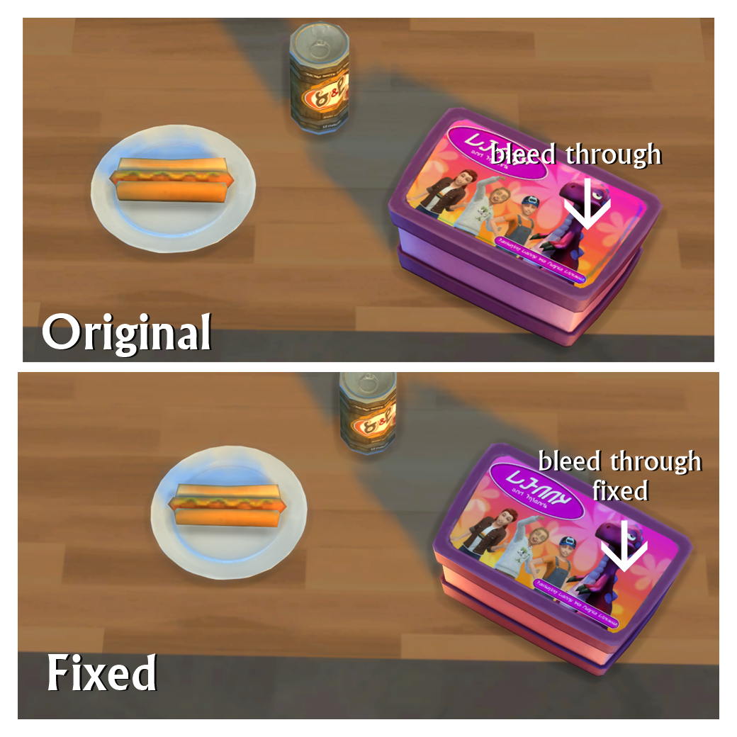 My Sims 4 Blog: Simlish Movie and TV Show Lunchboxes by SimDoughnut