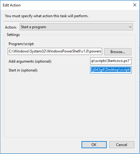 Configure To Run A Powershell Script Into Task Scheduler Technet