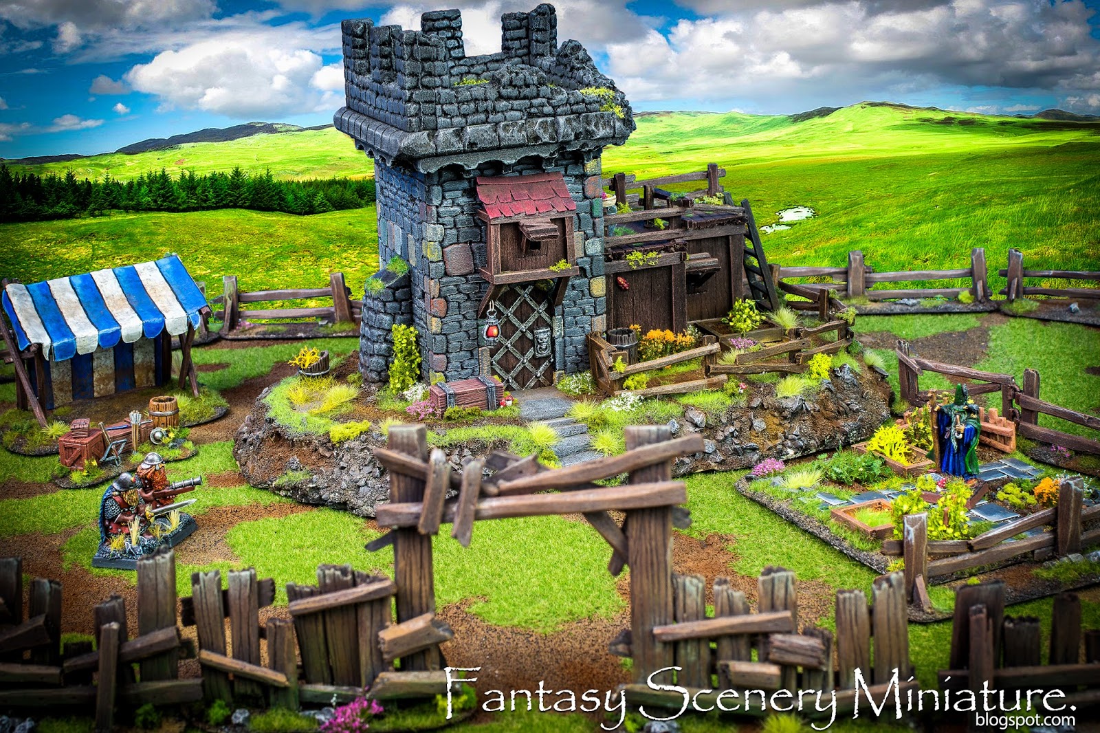Fantasy Scenery Miniature: How Make