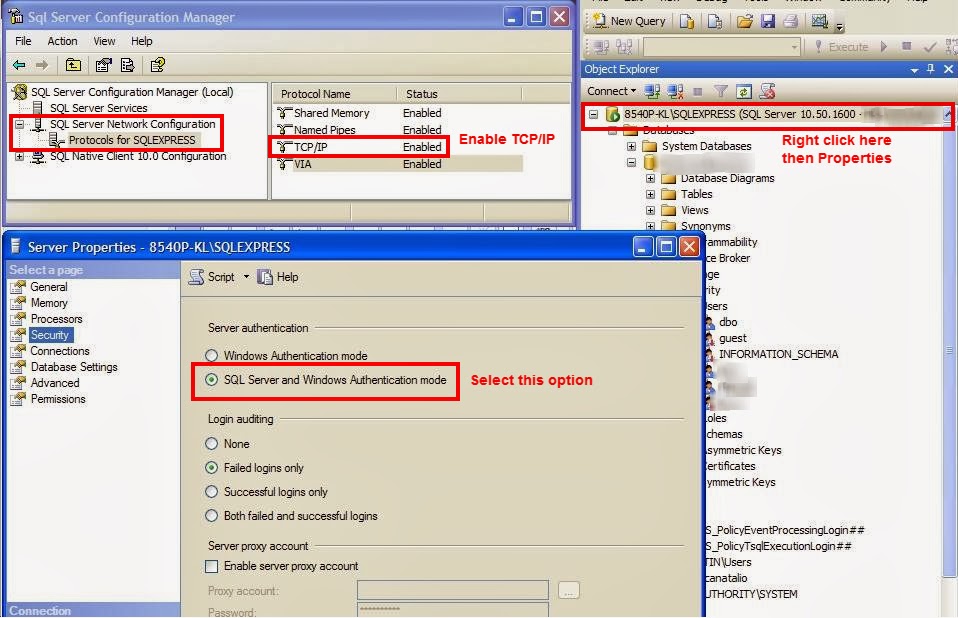How to set up a SQL Server 2008 Local Database