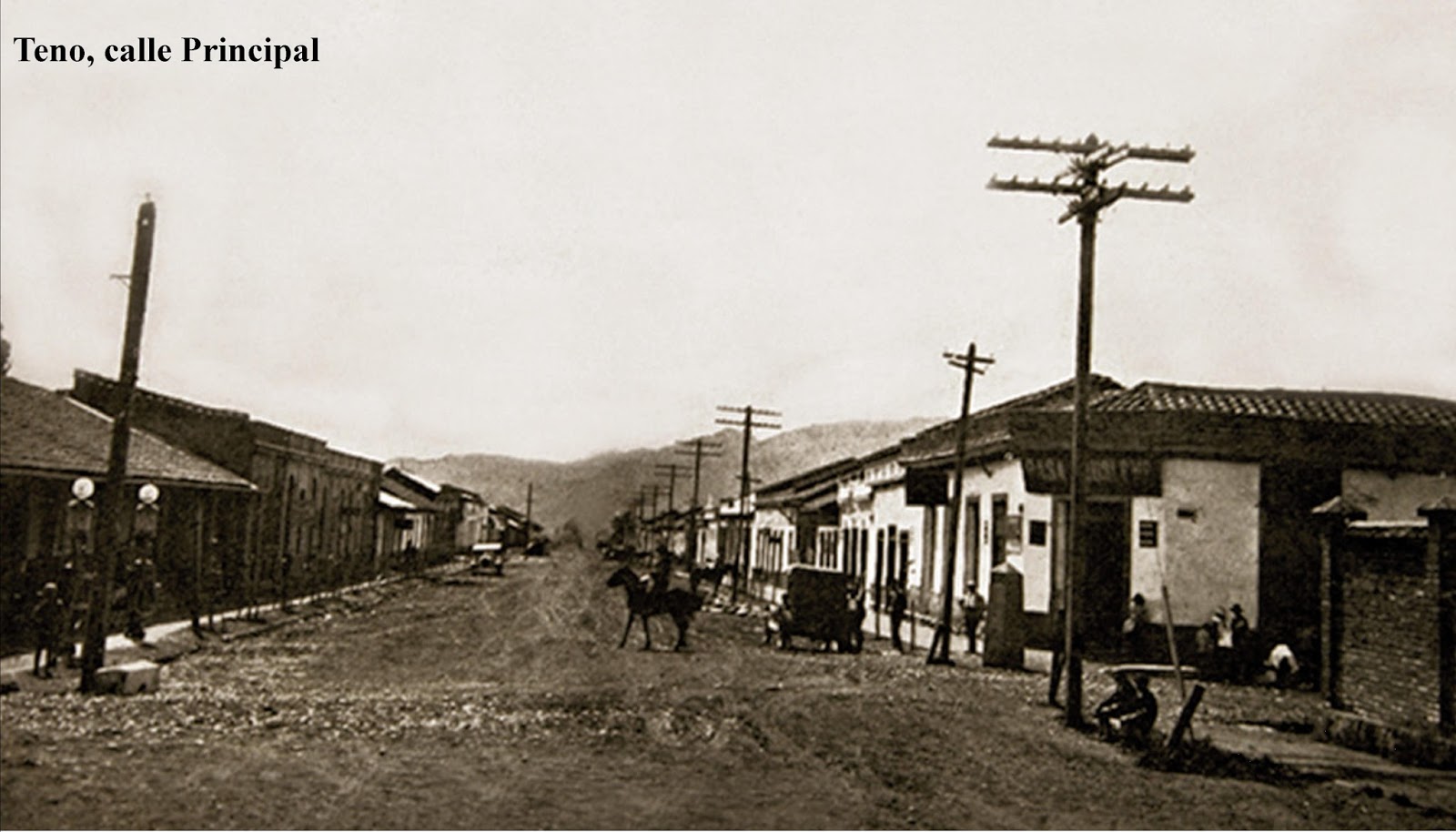 Imágenes de Chile del 1900: Teno, Santa Cruz, Chépica, Pumanque ...