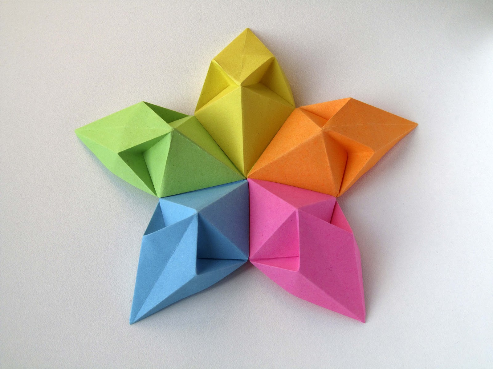Origami poesie di carta: Stella aquilone - Kite Star