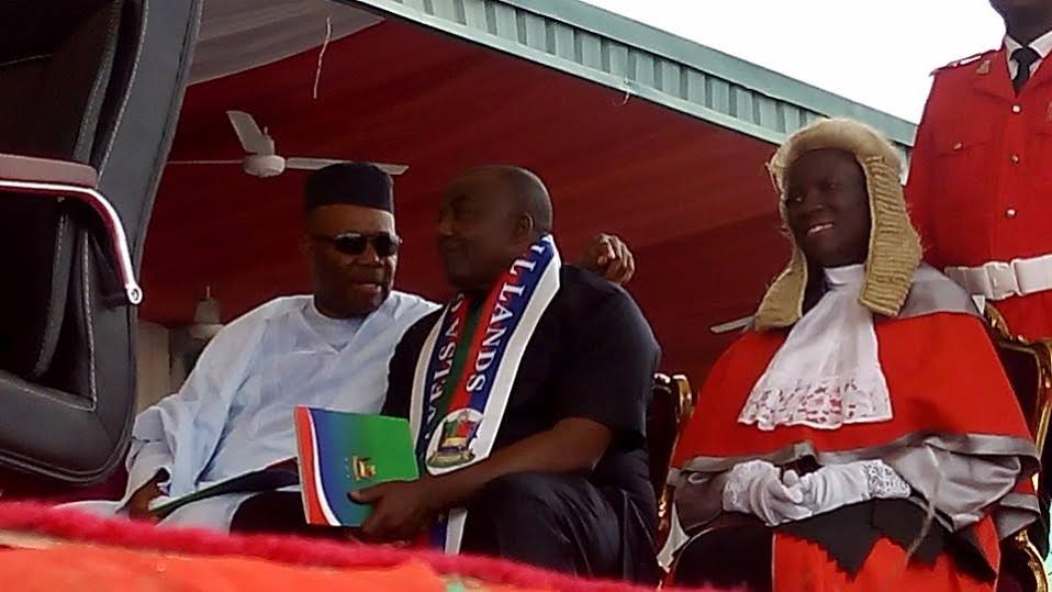 Photos: Seriake Dickson inaugurated for 2nd term as Bayelsa state governor