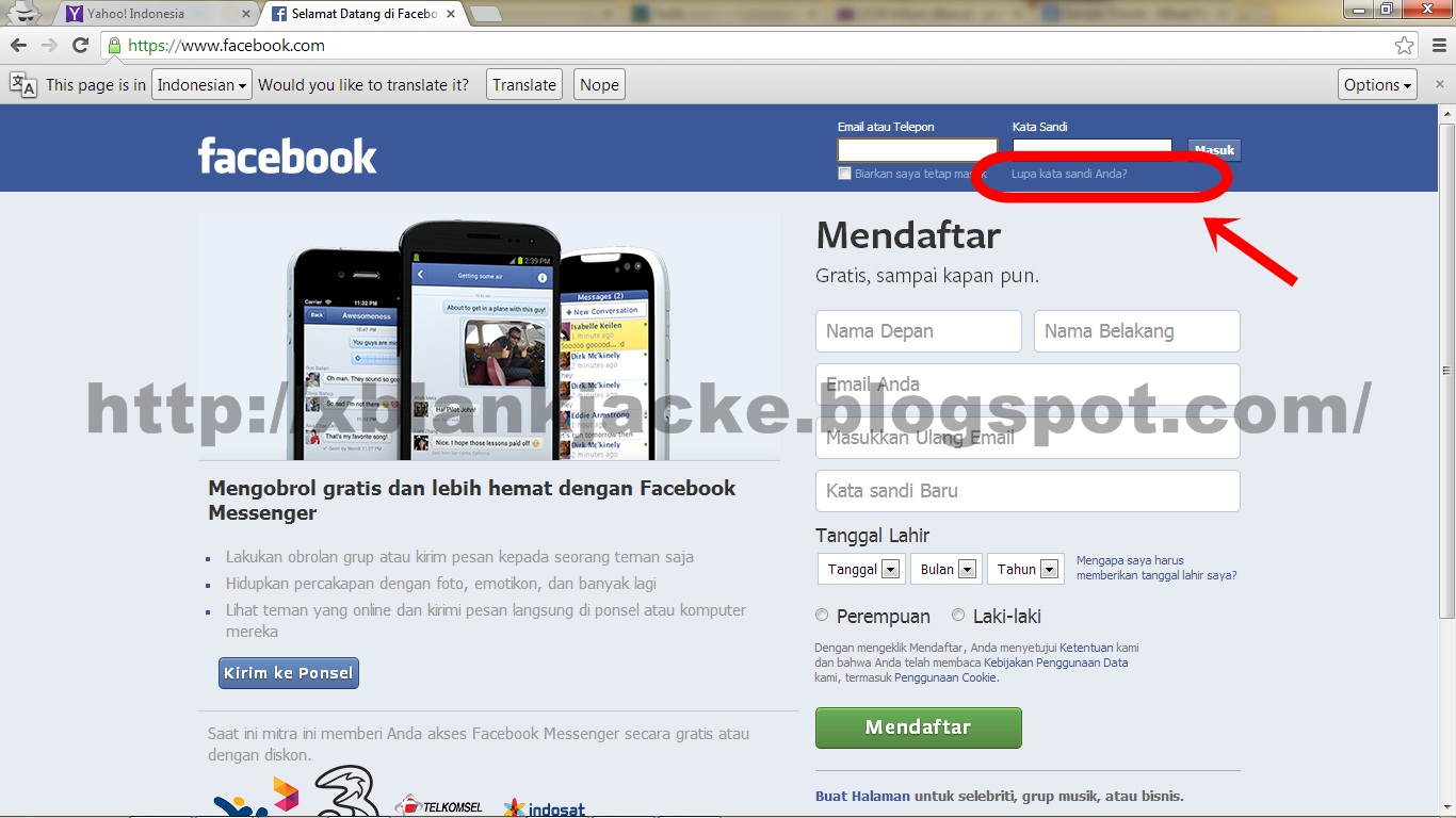 CARA TERBARU PALING MUDAH HACK FACEBOOK 2015