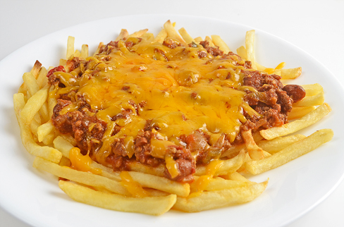 Chili Cheese Fries - Behind the Bites
