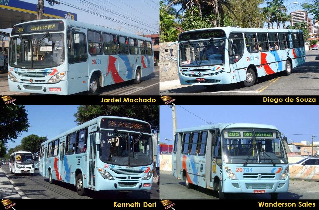 Conhecendo a frota atual da Santa Maria