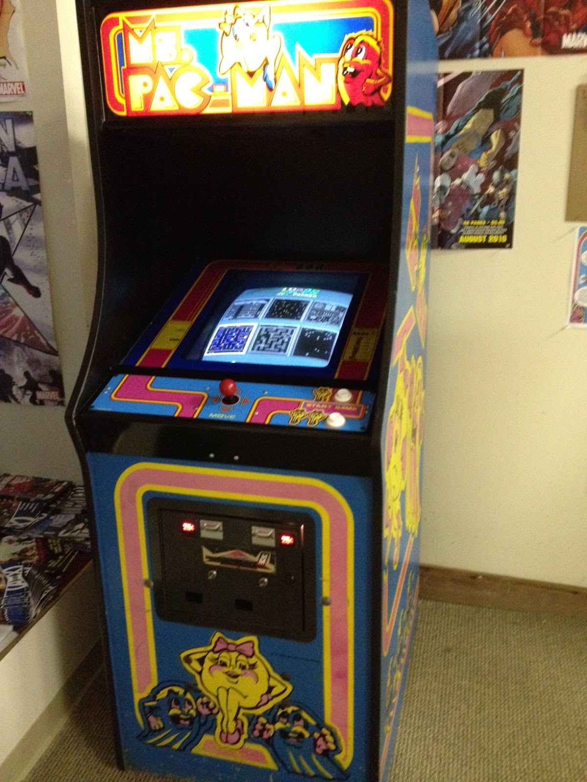 The Yeti Speaks!: Life goal achieved: I bought a Ms. Pac Man arcade ...