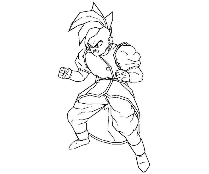 Uub 3 Coloring | Crafty Teenager