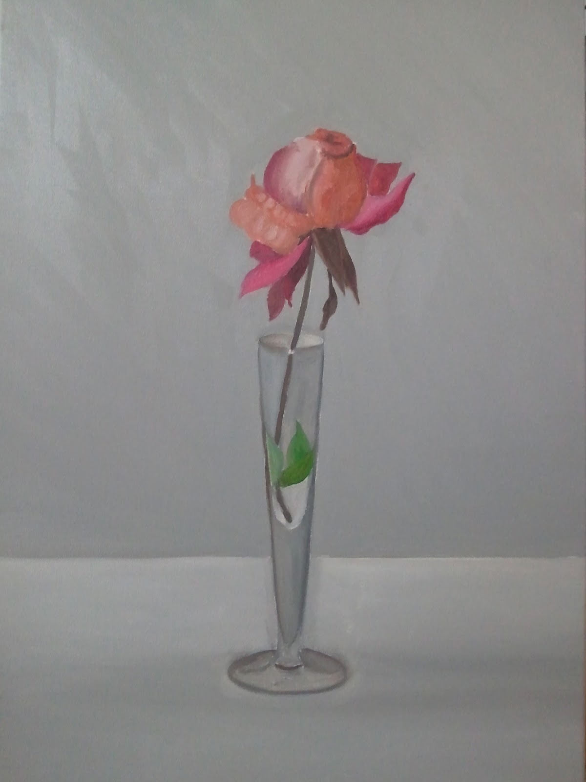 Arte en Óleo - "Juan Jesús Antúnez Feria": Pintando Rosa, paso a paso
