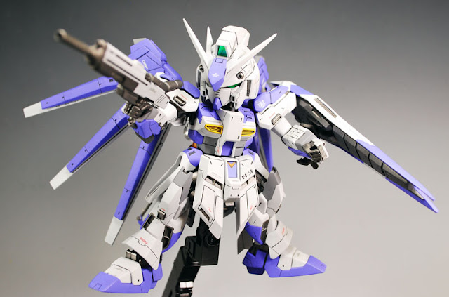 GUNDAM GUY: SD RX-93-v2 Hi-v Gundam - Custom Build