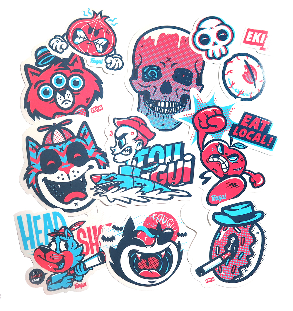 Nick Automatic Stickers