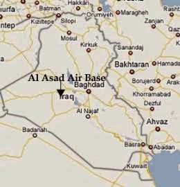 Map Of Al Asad Iraq
