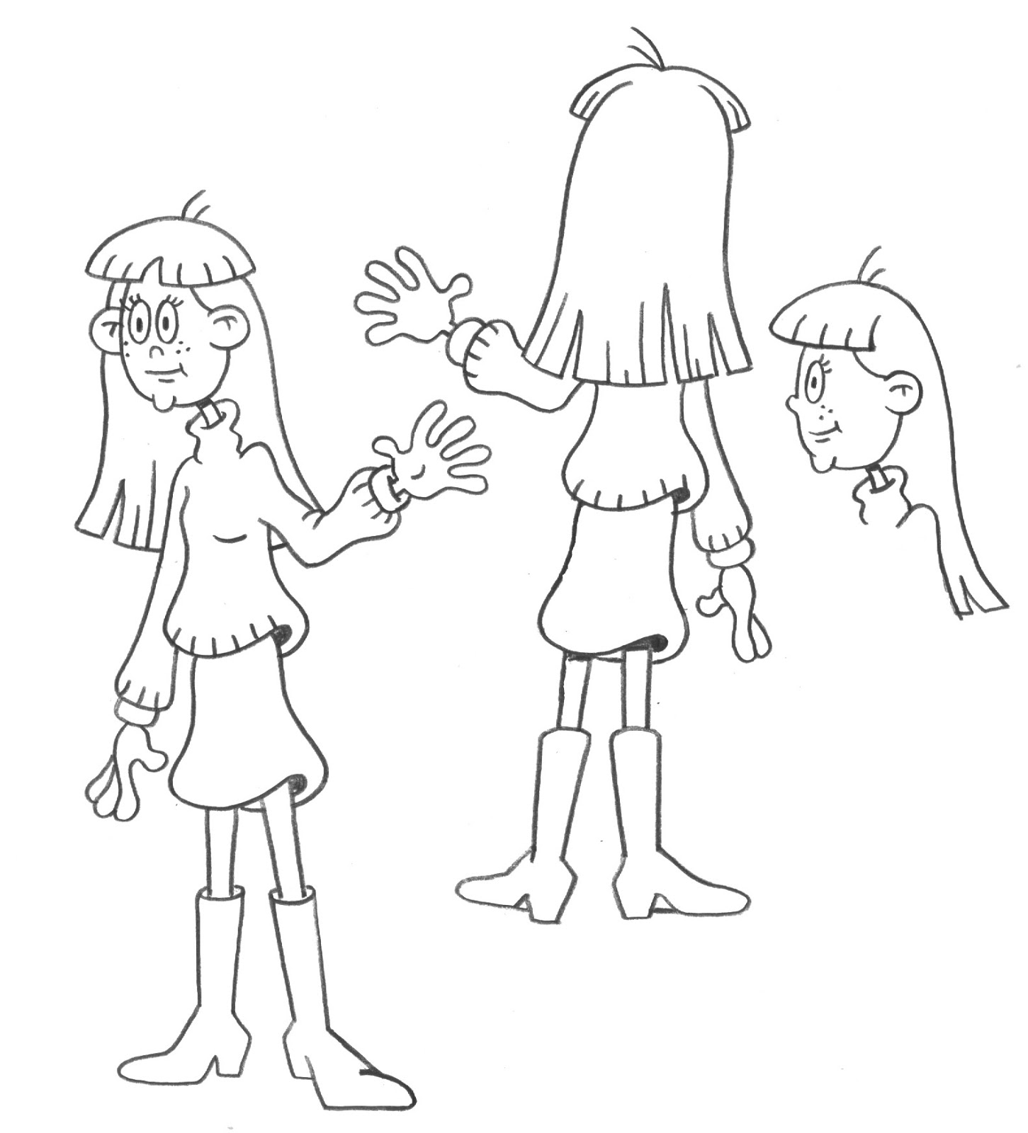 warburtonlabs: THE PEPPER ANN FINALE CHARACTER DESIGNS