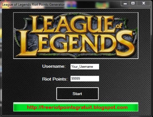 Free Riot Points Gratuit