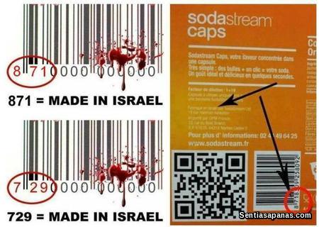 729, Barkod Produk Israel - SENTIASA PANAS