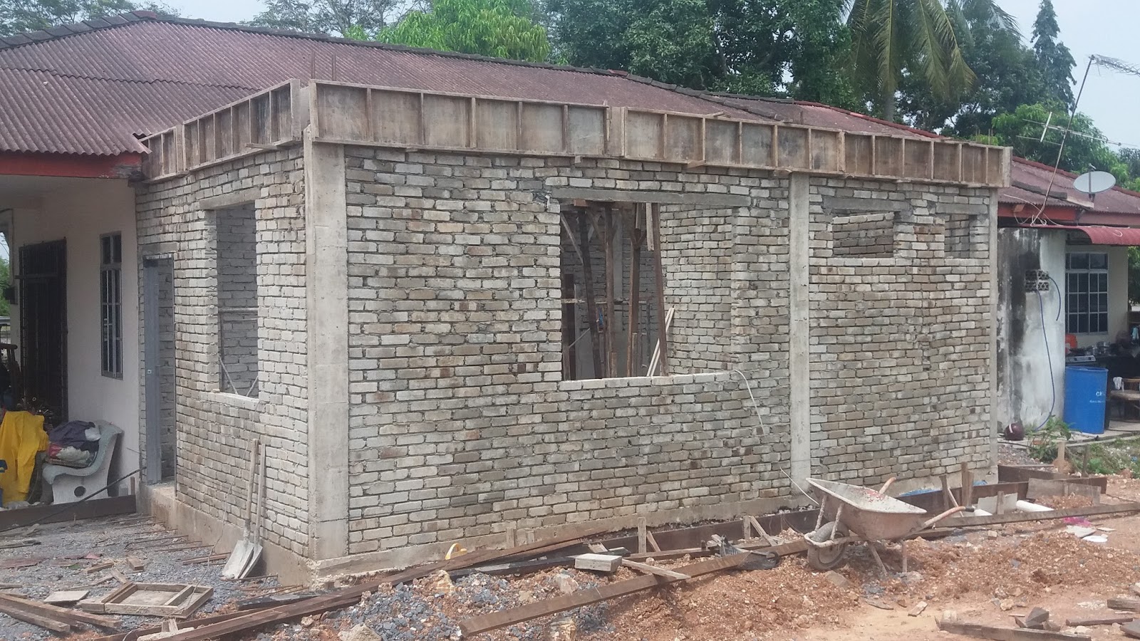 Rebuild 7 : Siapnya ikat bata