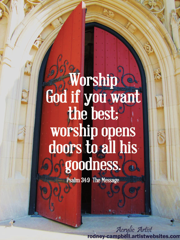 Inkwell Inspirations: Weekend Scripture: Psalm 34:9