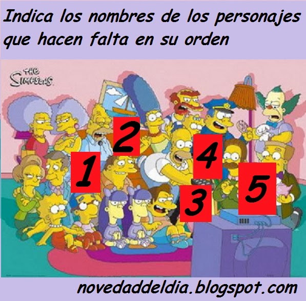 ¿SABÍAS QUE?: ¿Qué tanto sabes de los Simpsons? Resuelve su acertijo