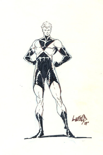 Marvel Comics of the 1980s: 1989 - Vance Astro by Liefeld