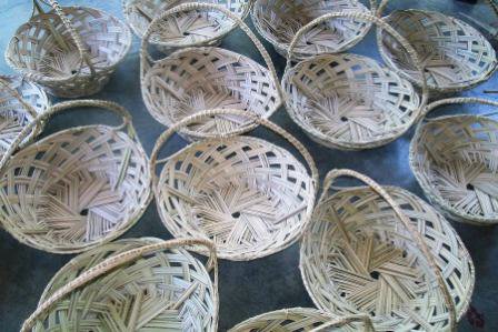 Wonder of Palms: Caraga's handcrafted souvenirs: Buri (Sanica) Wooven ...