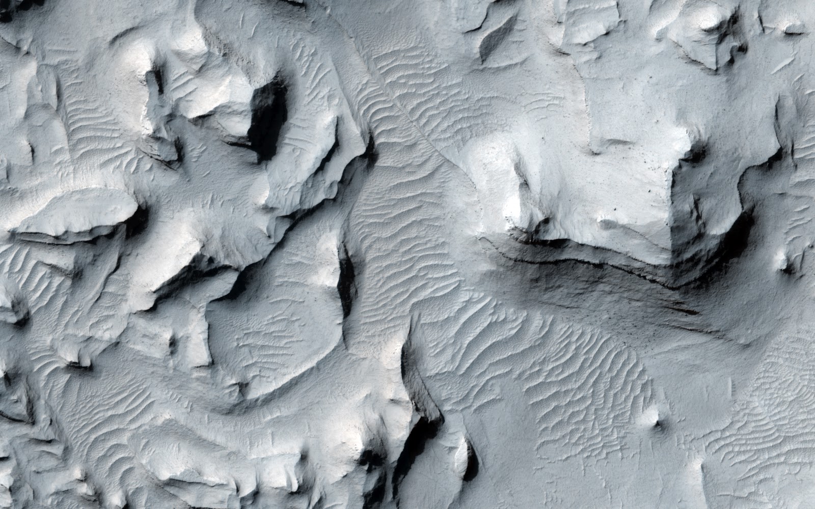 Areology: Sinuous Ridges in Aeolis Planum