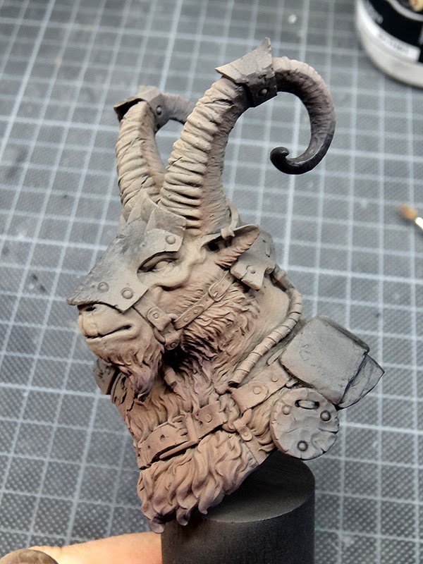 MASSIVE VOODOO: Step by Step: Sha'un - Ram Tribe Warrior