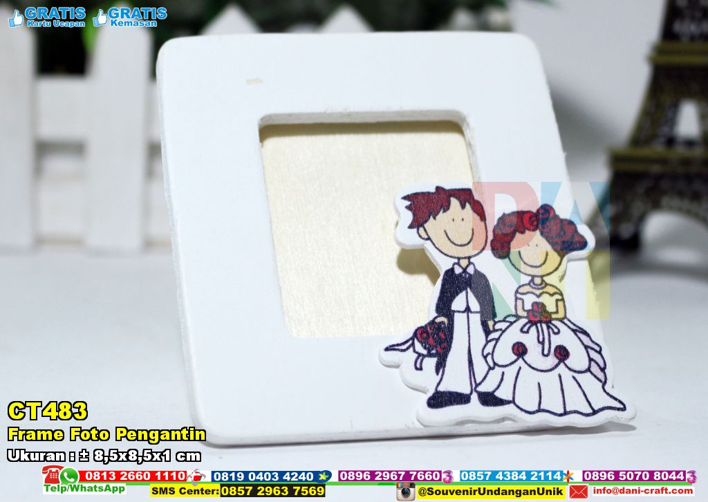 Frame Foto Pengantin | Souvenir Pernikahan