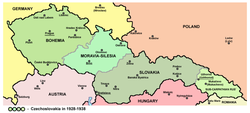 Big Blue 1840-1940: Czechoslovakia-German Protectorate of Bohemia and ...