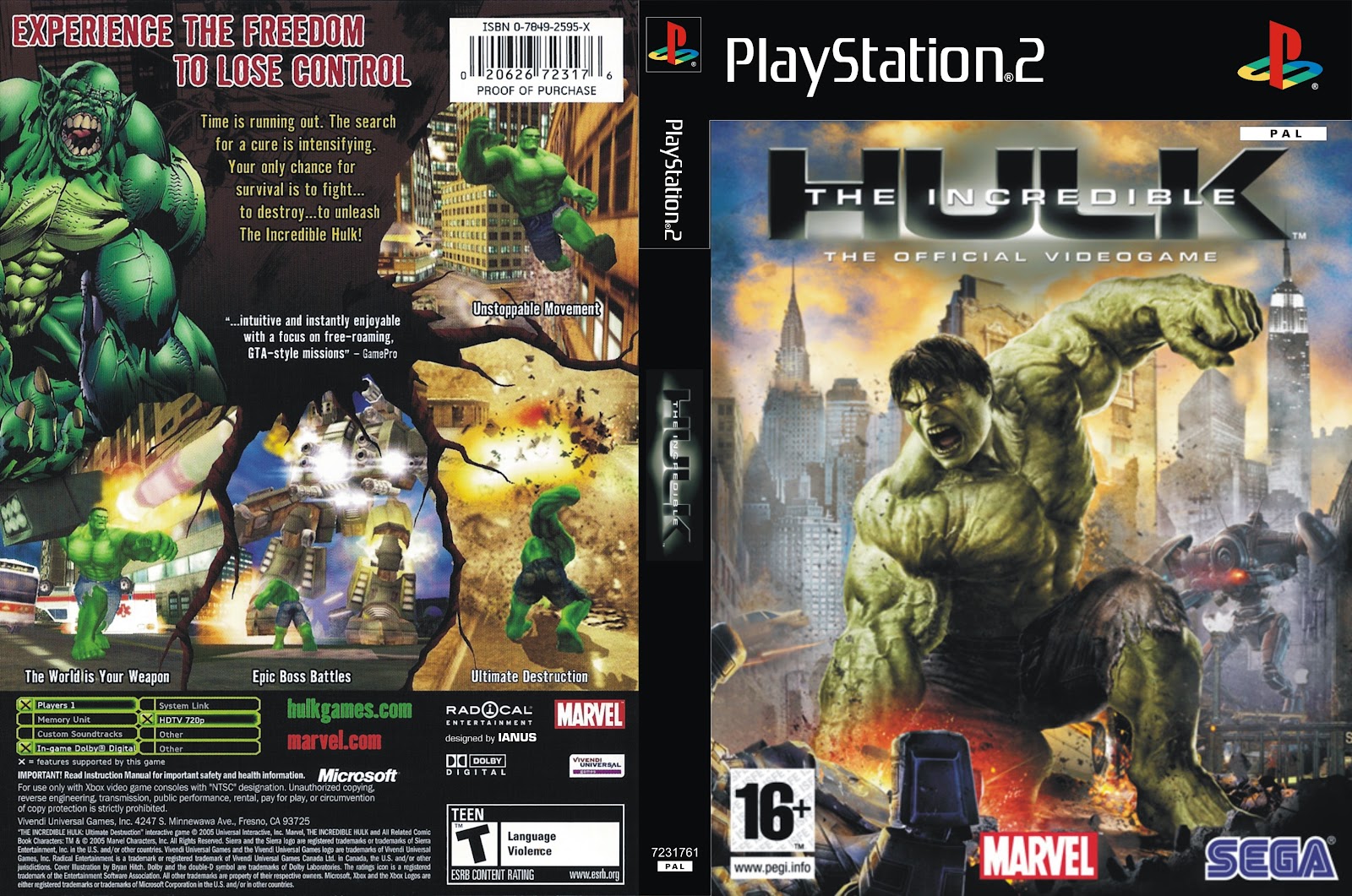 CAIU: COVERS DVDS PS2 ( T )