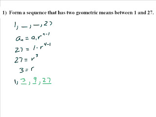 Mr. Flanagan's Class: Geometric Series Worksheet solutions