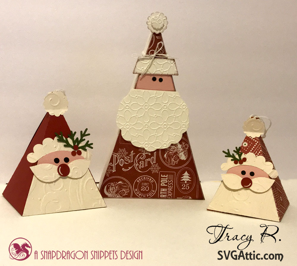 SVG Attic Blog: Santa Boxes, Turned Gift Boxes