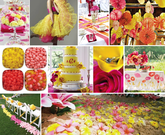 Ideas by Andrea: Spring Event Color Combinations - Part 2