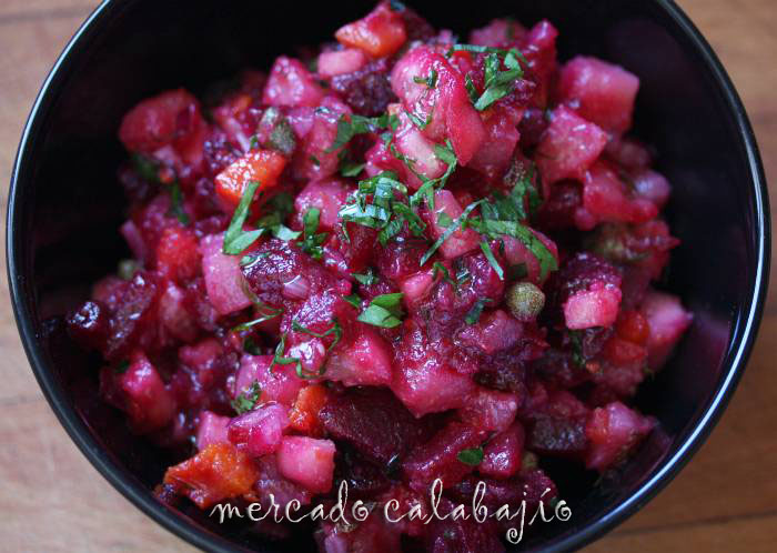 Vinegret, la receta de la ensalada rusa de remolacha | Mercado Calabajío