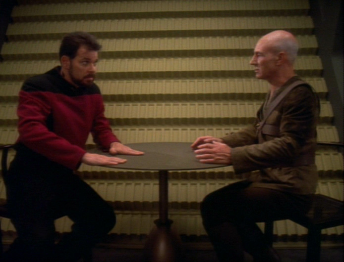 Random Fandoms: Star Trek TNG The Gambit Part 1