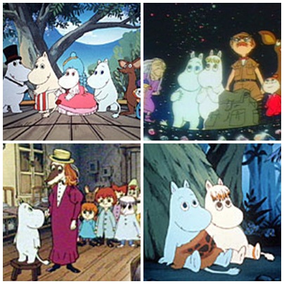 Kankkarankka Vaarasaari: Muumit