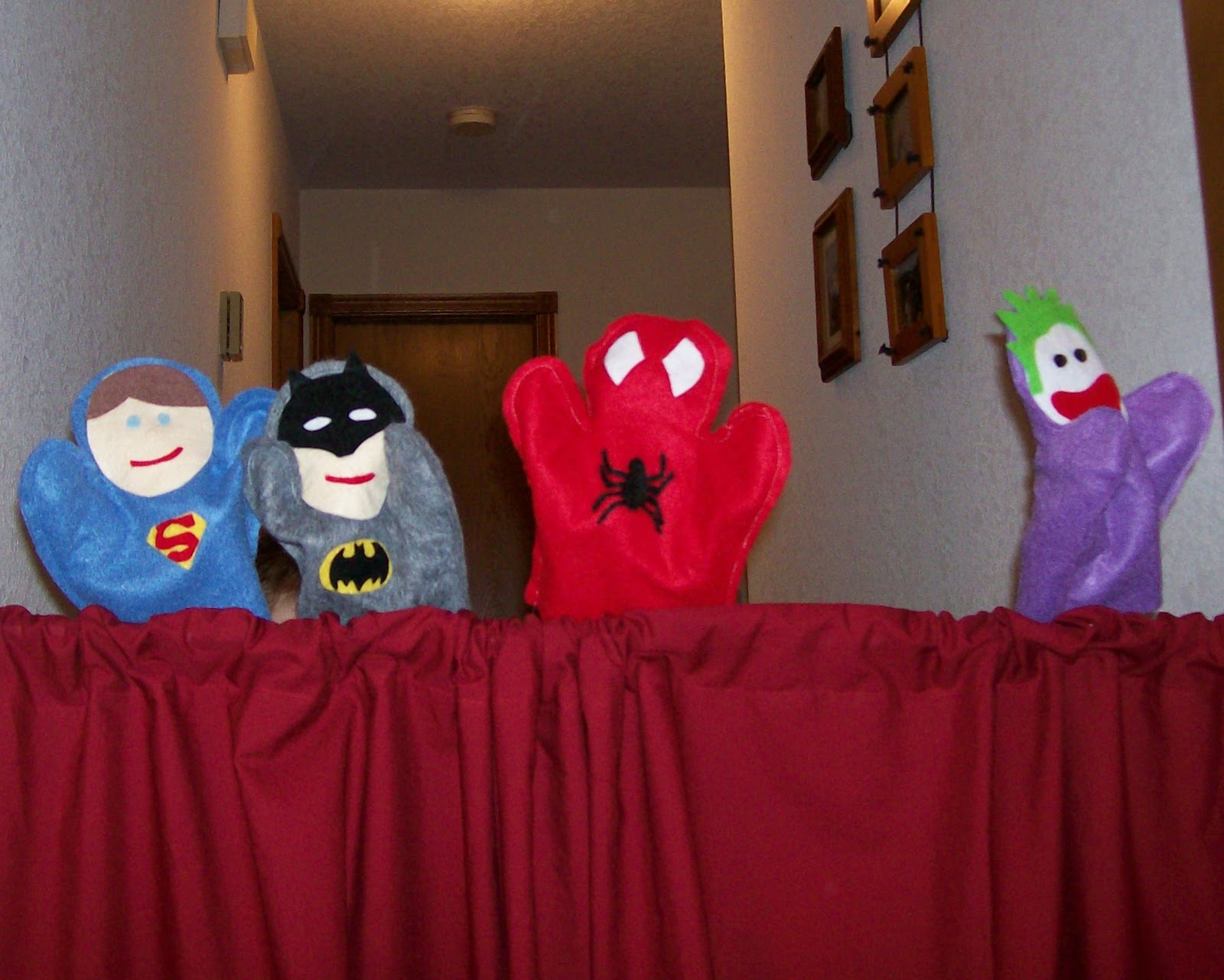 Serving Pink Lemonade: Super Hero Puppets