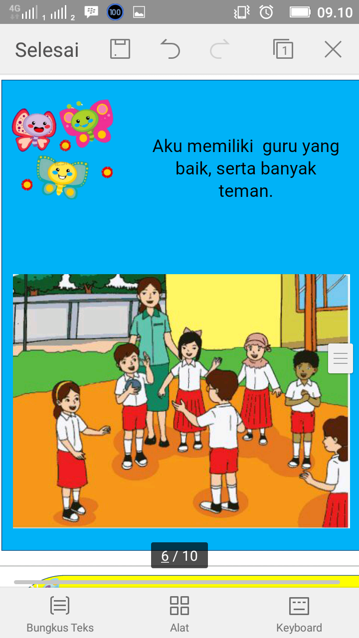 Literasi di sekolah: Media Big book, Mini book dan word wall