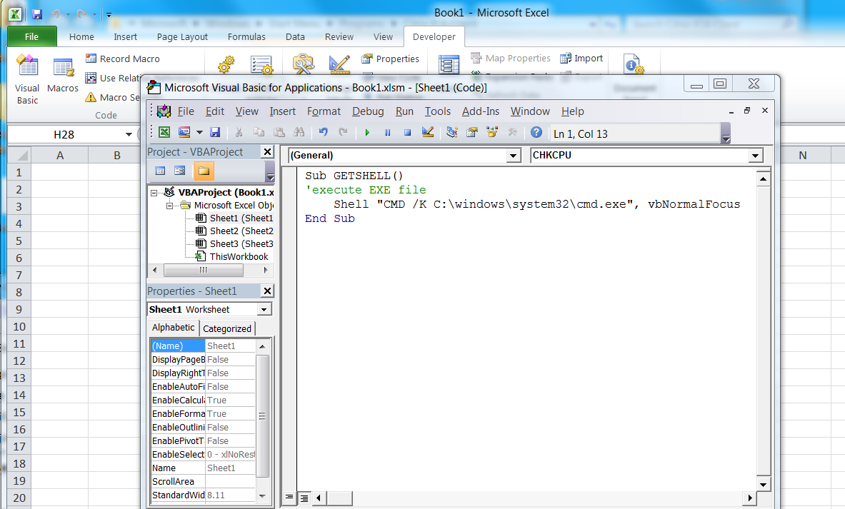 TechJournal: Restricted Citrix Excel Application Escapes