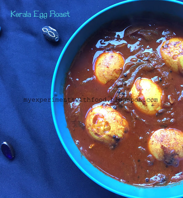 My Experiments With Food: Kerala Egg Roast using Coconut Milk/ Nadan ...