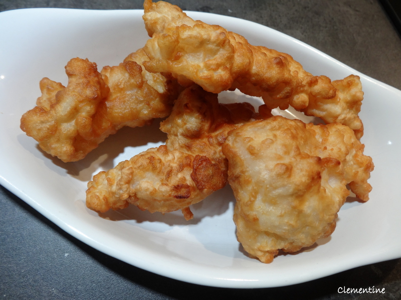 Le blog de Clementine: Beignets de poisson