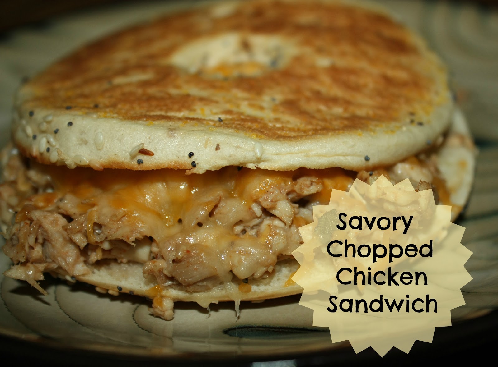 Savory Chopped Chicken Sandwich – Carolina Food Storage